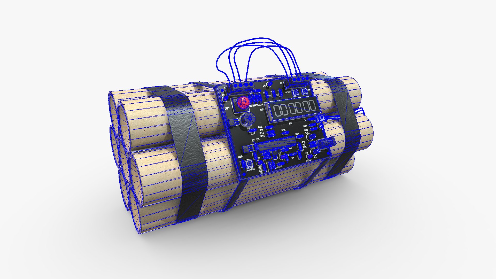 Dynamite Model - TurboSquid 2156569