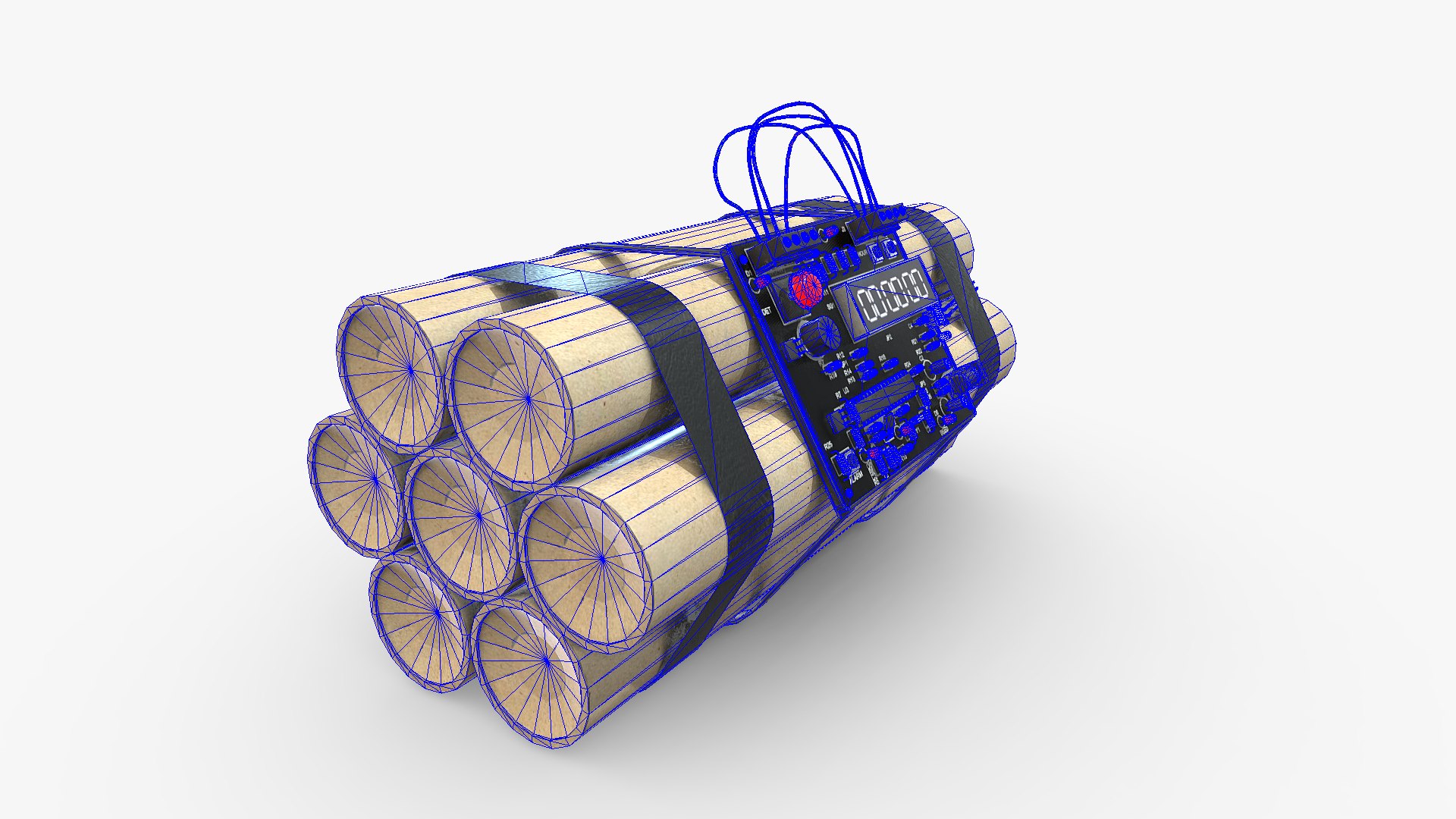 Dynamite Model - TurboSquid 2156569