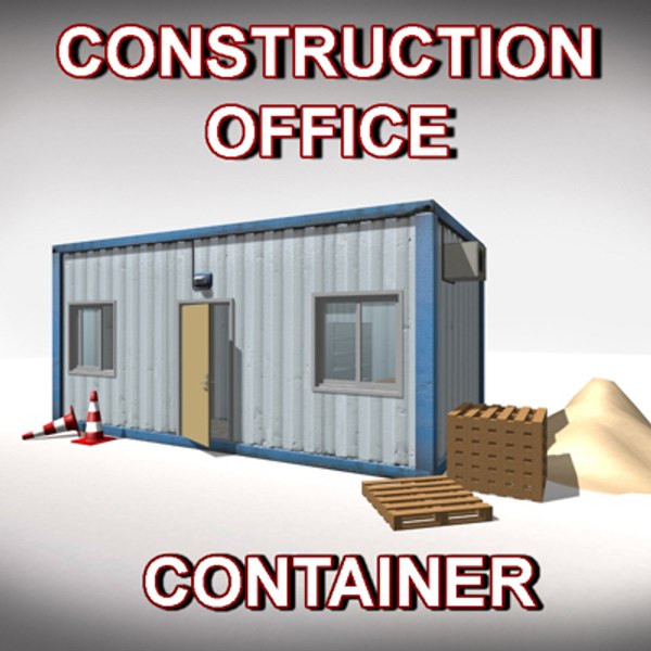 construction office container 3d model