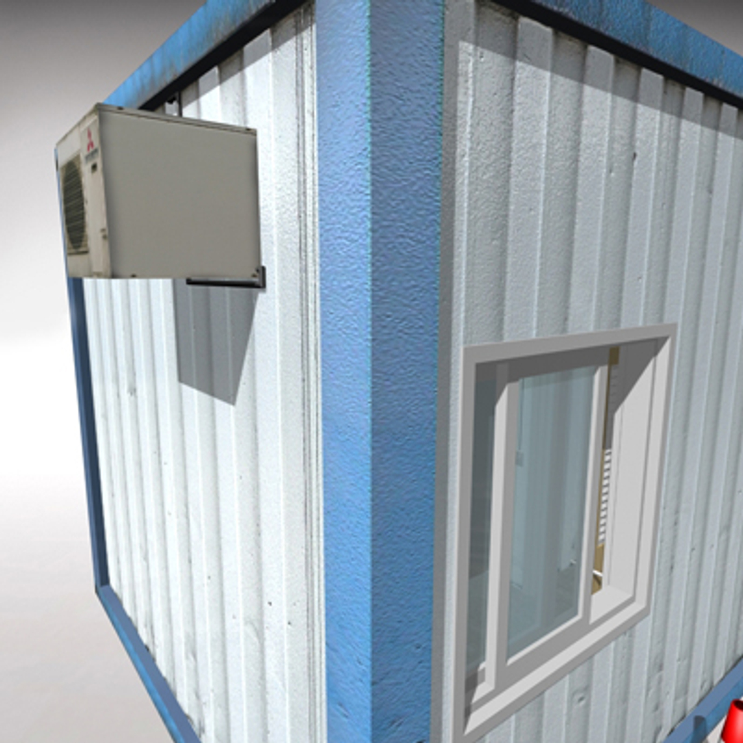 construction office container 3d model
