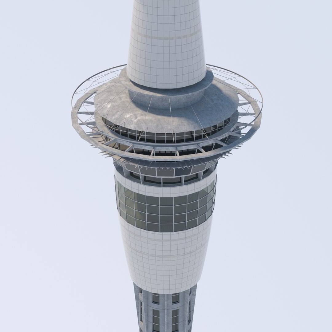 Sky Tower Auckland - 3D Model - TurboSquid 1448610