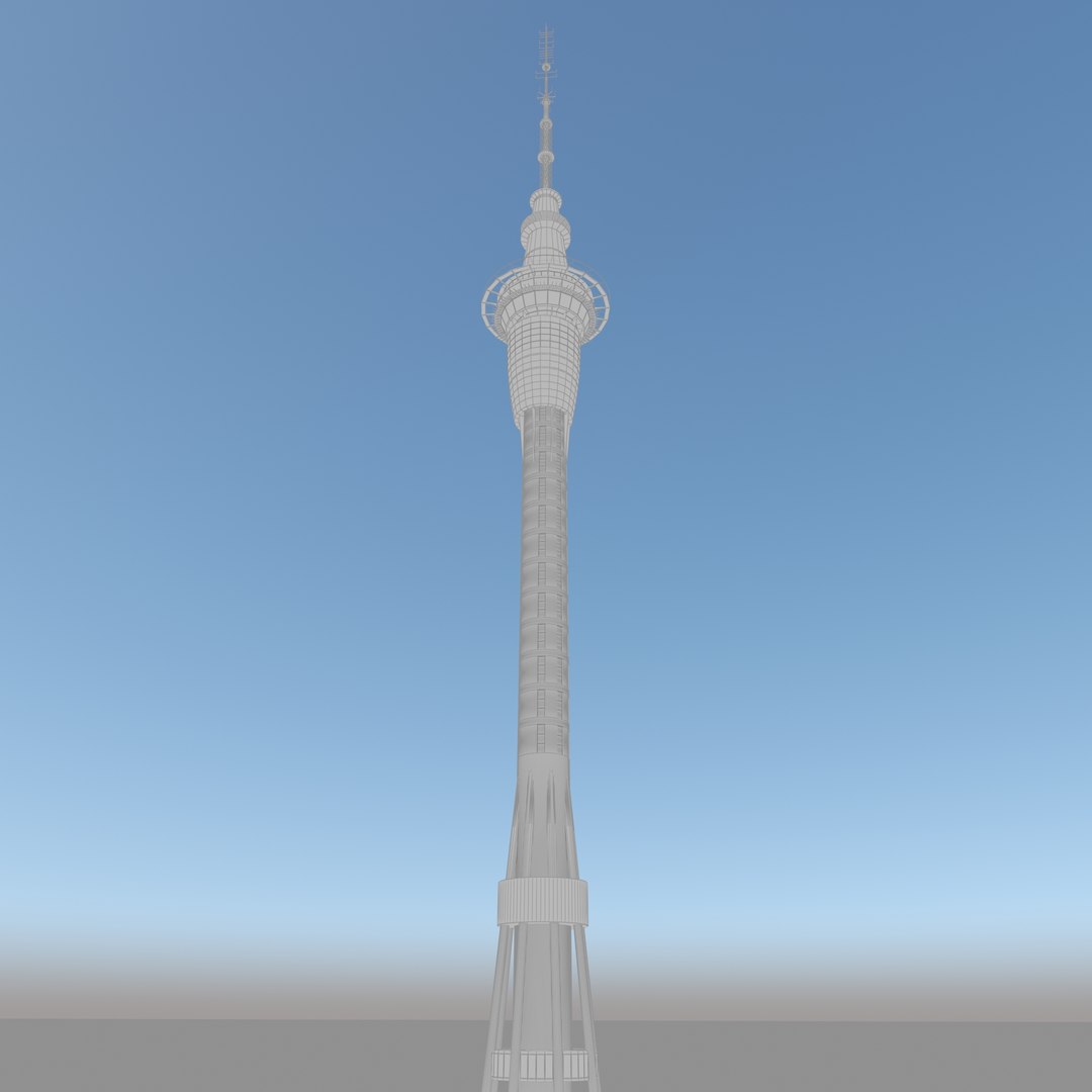 Sky Tower Auckland - 3D Model - TurboSquid 1448610