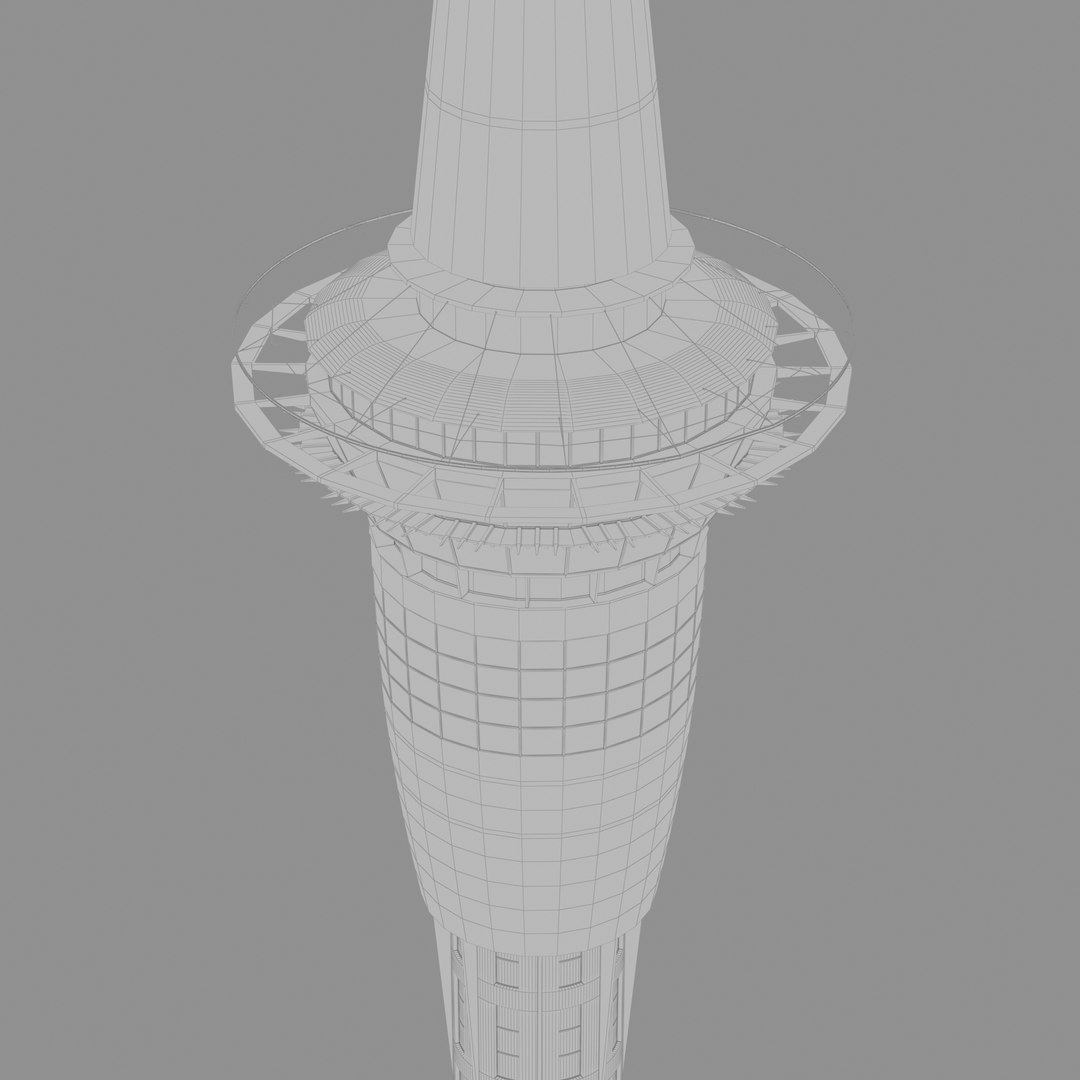 Sky Tower Auckland - 3D Model - TurboSquid 1448610