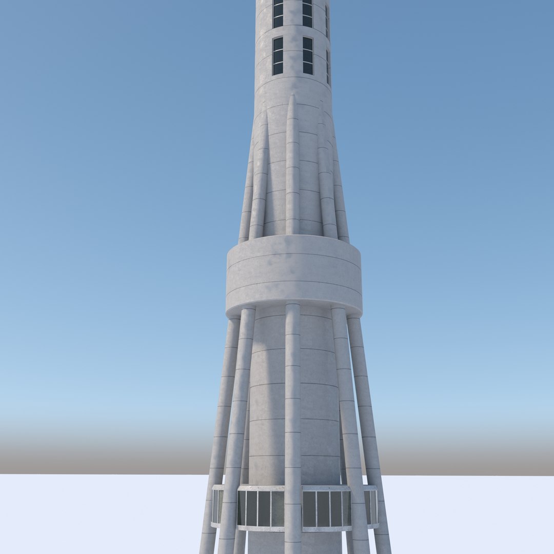 Sky Tower Auckland - 3D Model - TurboSquid 1448610
