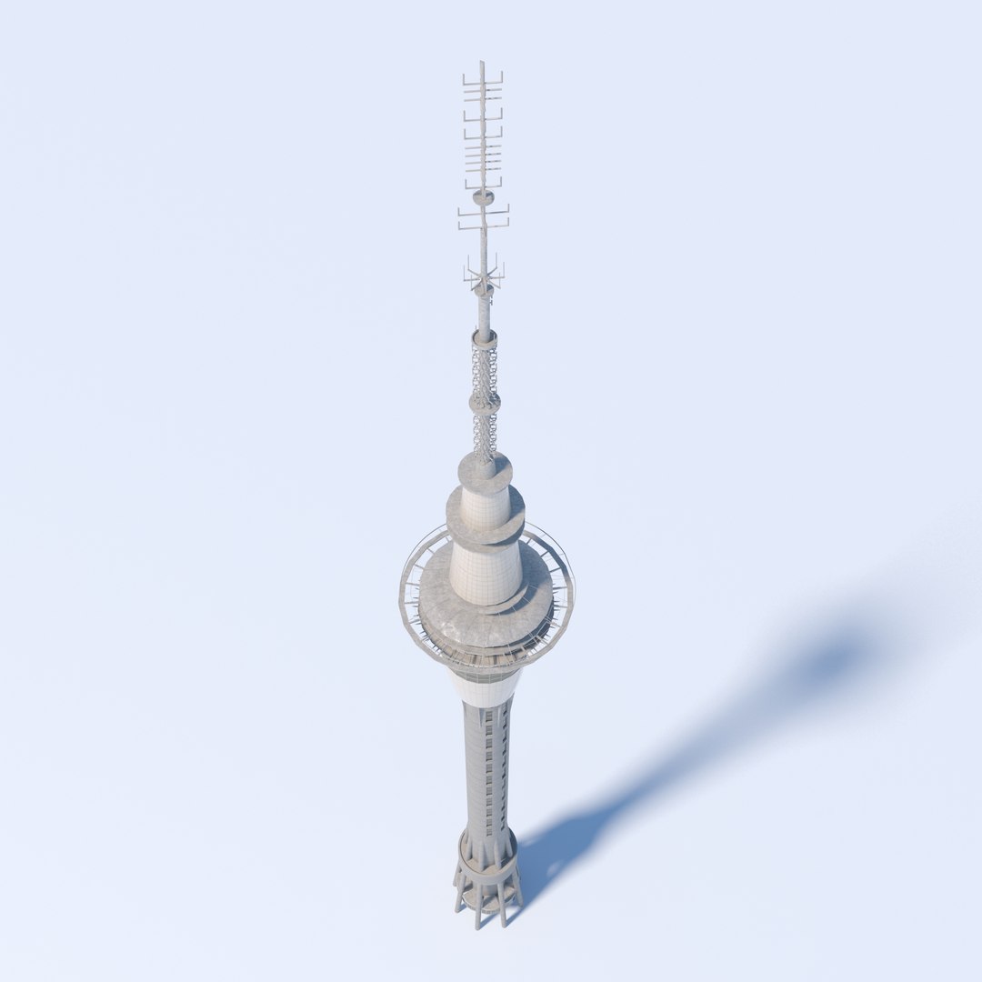 Sky Tower Auckland - 3D Model - TurboSquid 1448610