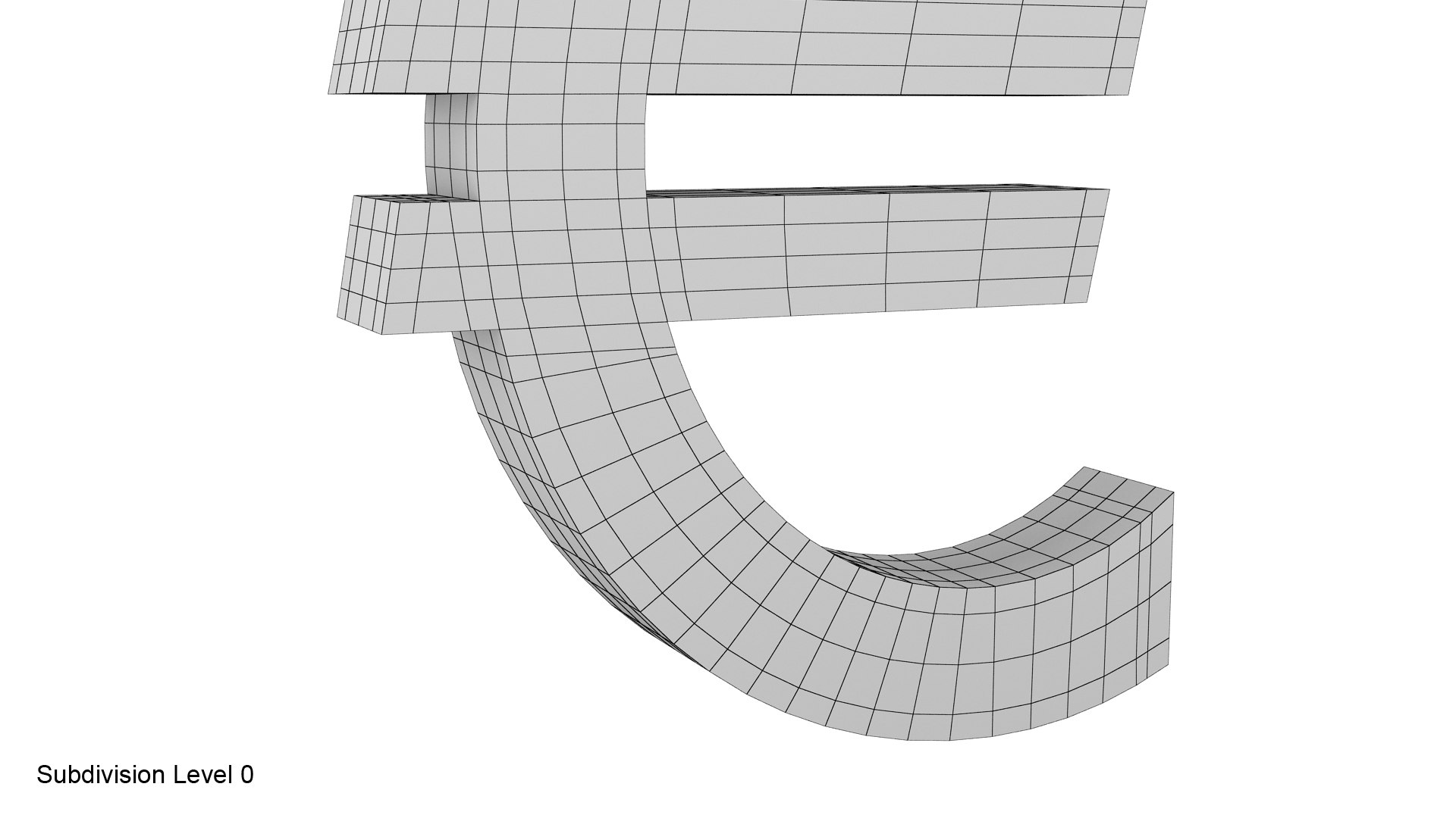 3D symbol euro model - TurboSquid 1647762