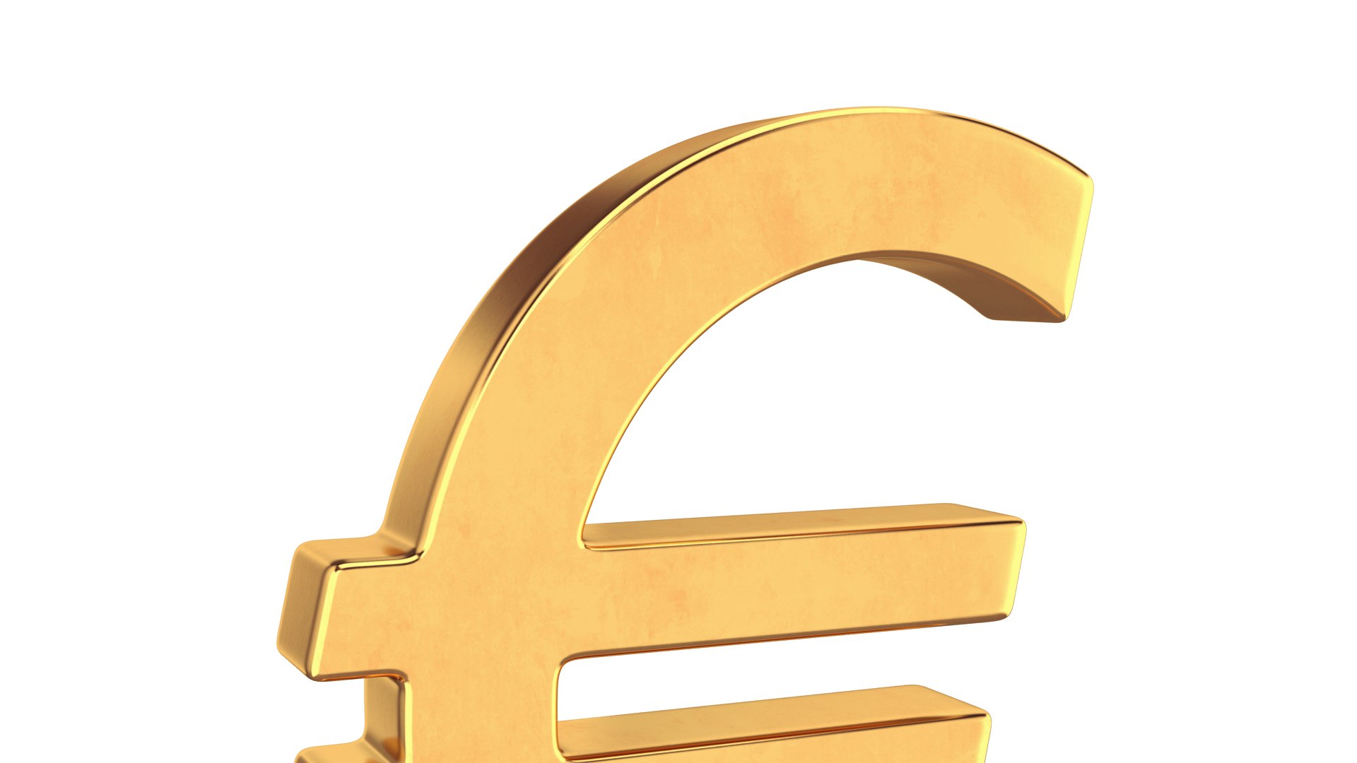 3D symbol euro model - TurboSquid 1647762
