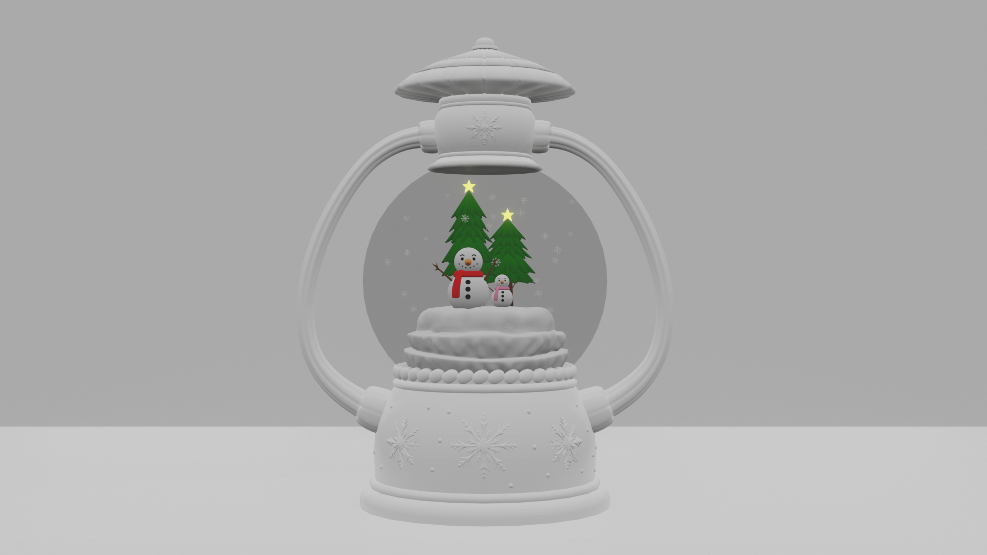 3D Snow Globe 3D Model - TurboSquid 2031446