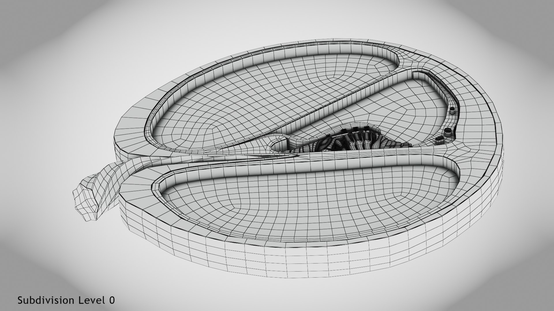 3D Cochlea cross section - TurboSquid 2132309