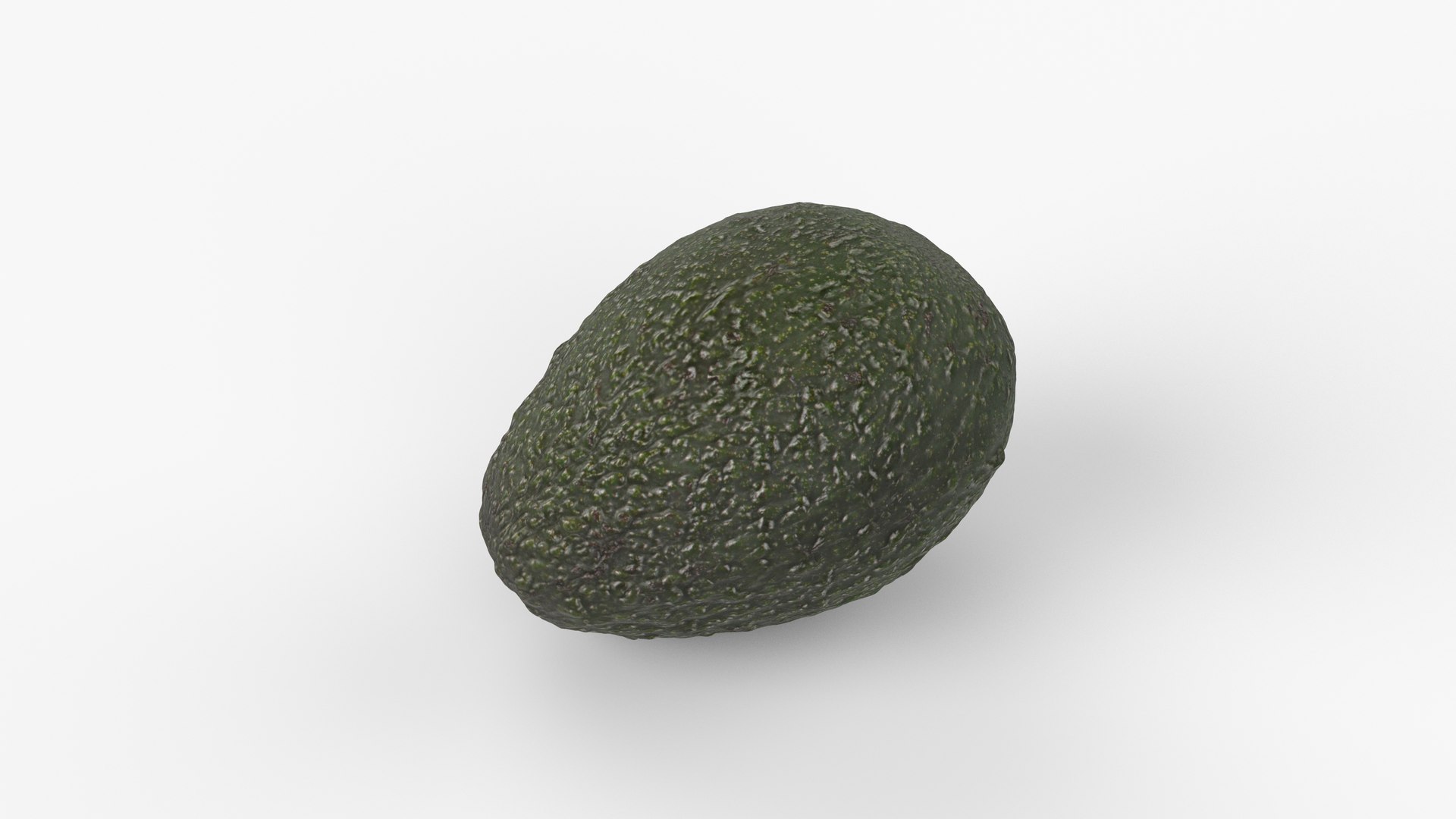3D Photorealistic 3D Scanned Avocado - TurboSquid 2346934