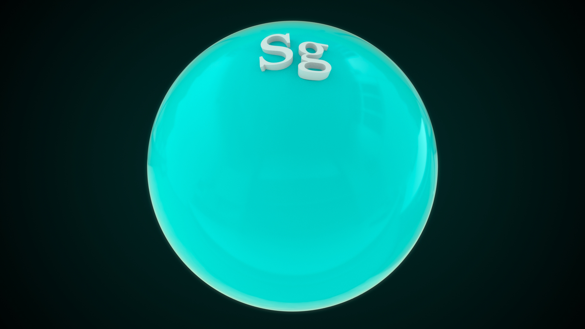 Seaborgium Chemical Element 3D Model - TurboSquid 2143705