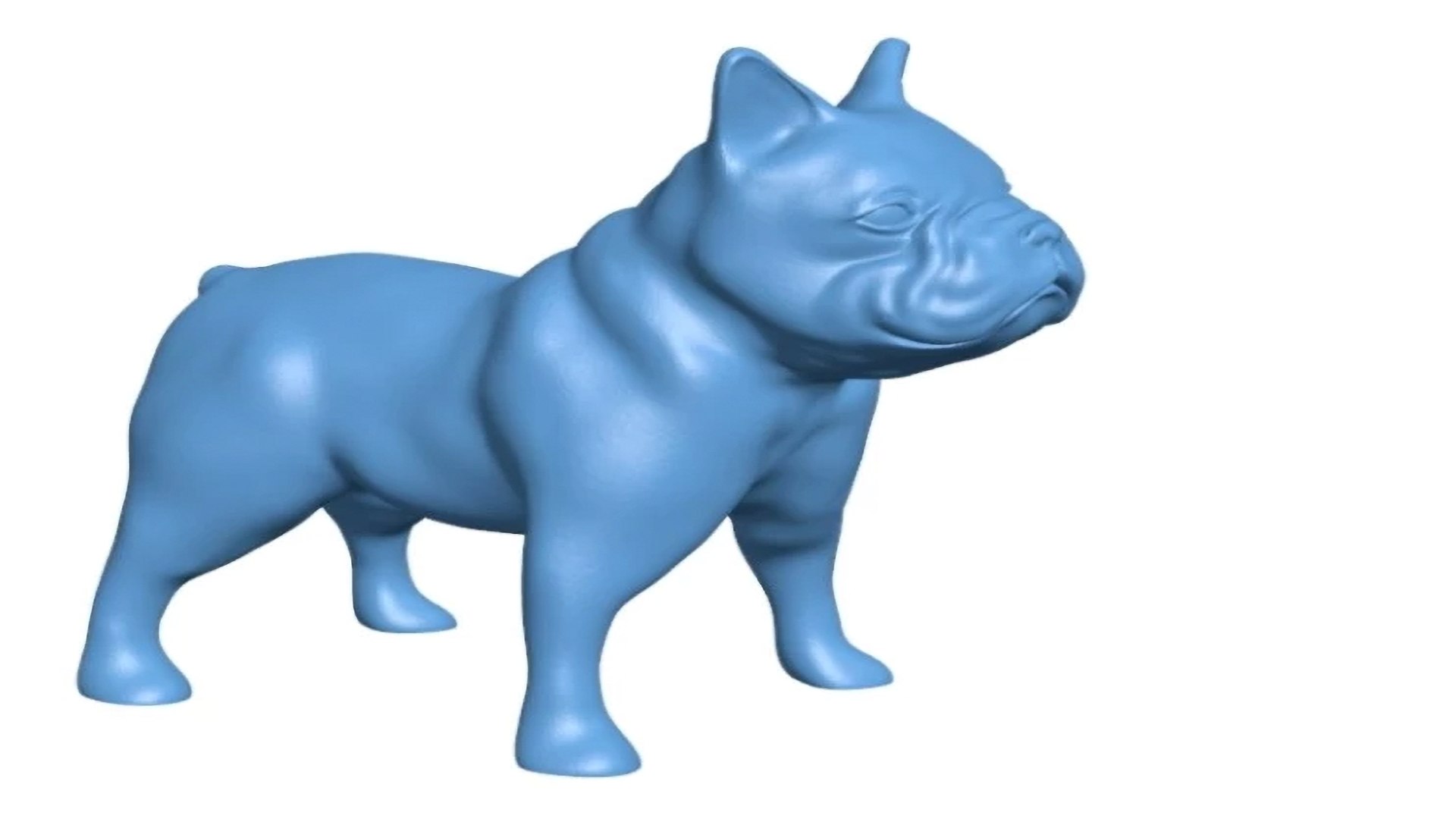 Bulldog STL model 3D Printer File 3D - TurboSquid 1982013