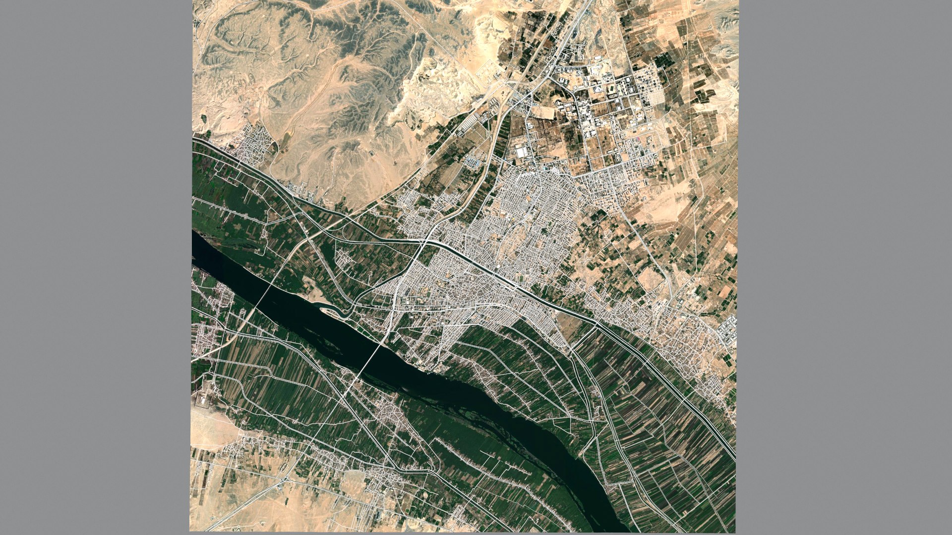 3D Cityscape Qena Egypt Model - TurboSquid 1959756