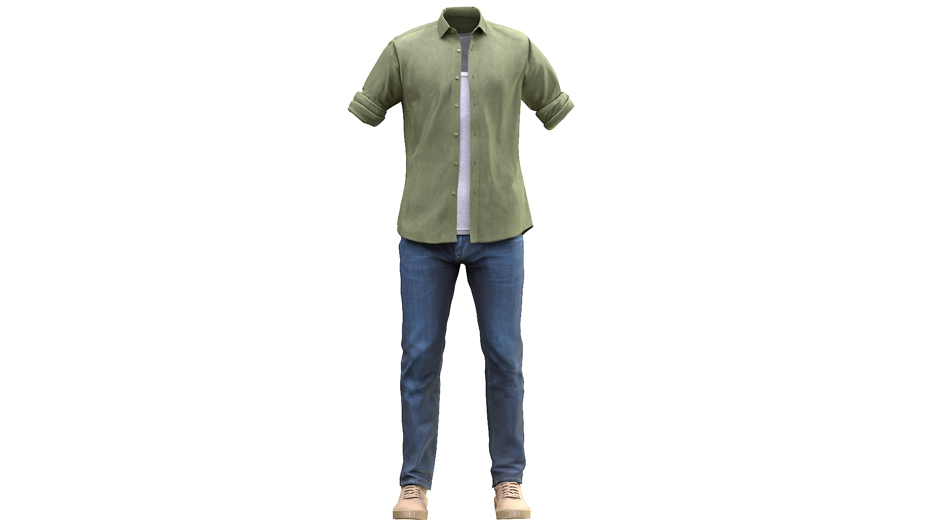 3D Mens And Womens Casual Outfit Collection - TurboSquid 1916500