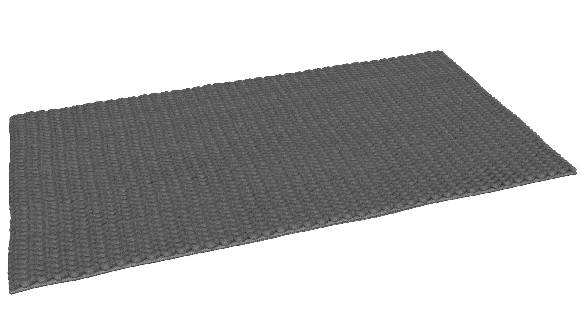 3D Tapis Tresse En Laine Bruna - TurboSquid 2189607