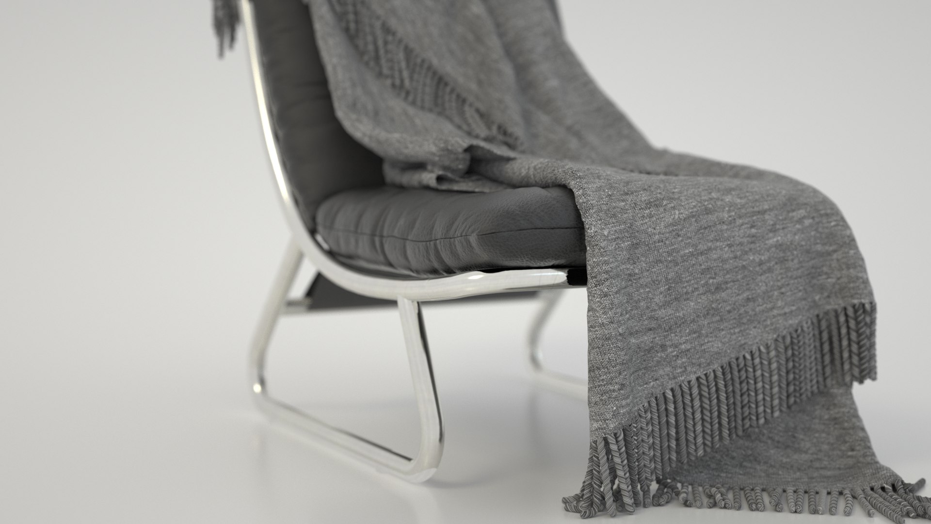 3D Model Cushy Comfort Chair - TurboSquid 1551143