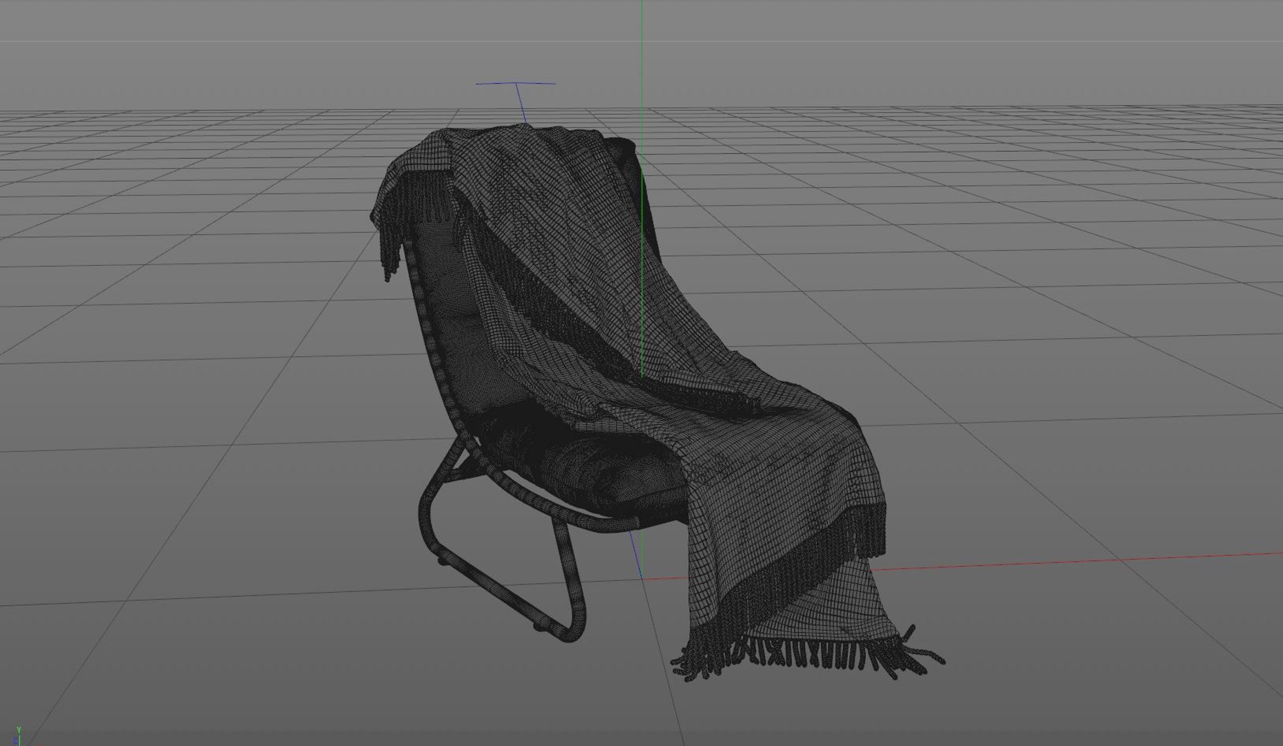 3D Model Cushy Comfort Chair - TurboSquid 1551143
