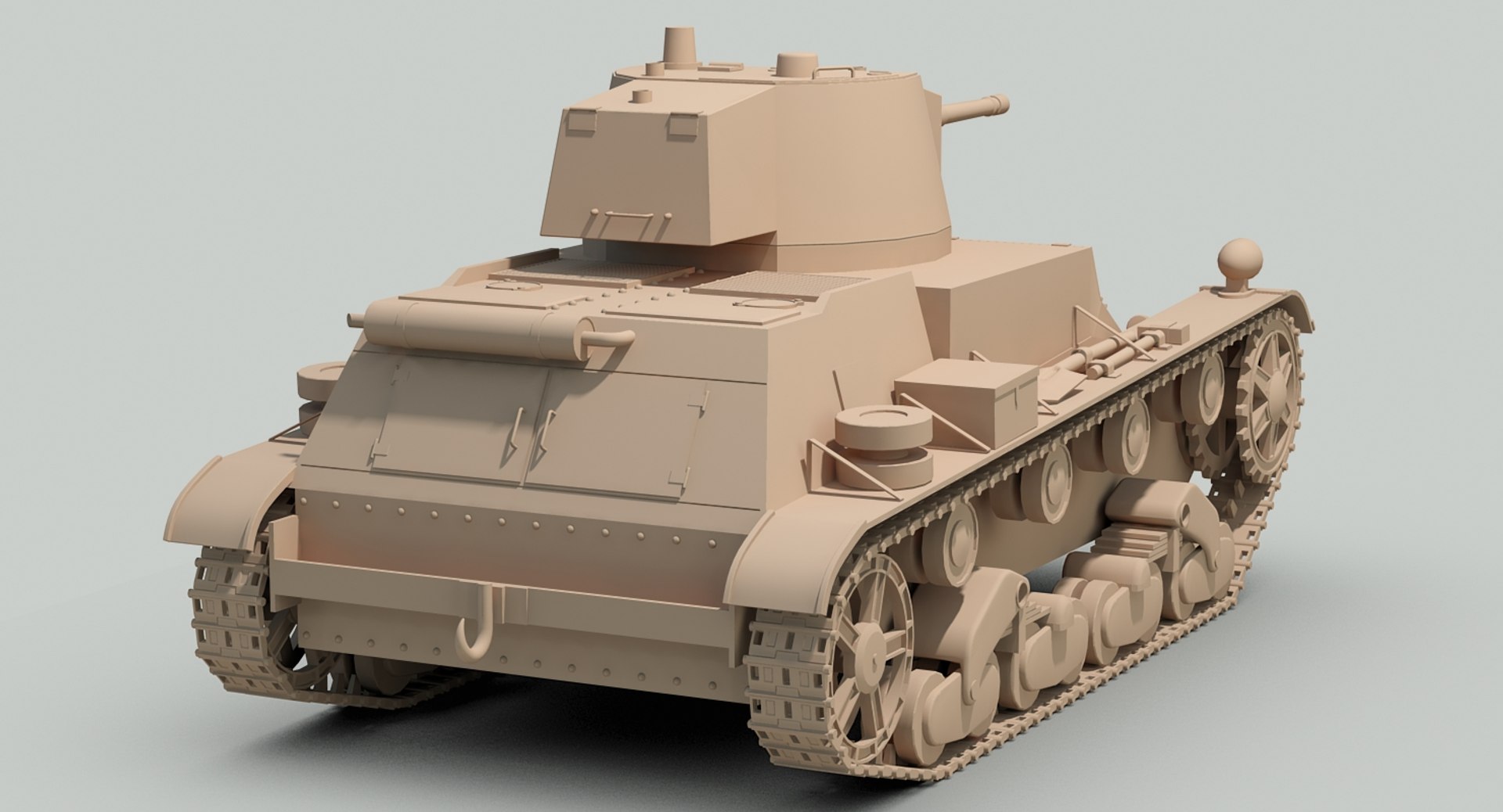 Ww2 Polish Light Tank 3D - TurboSquid 1325684