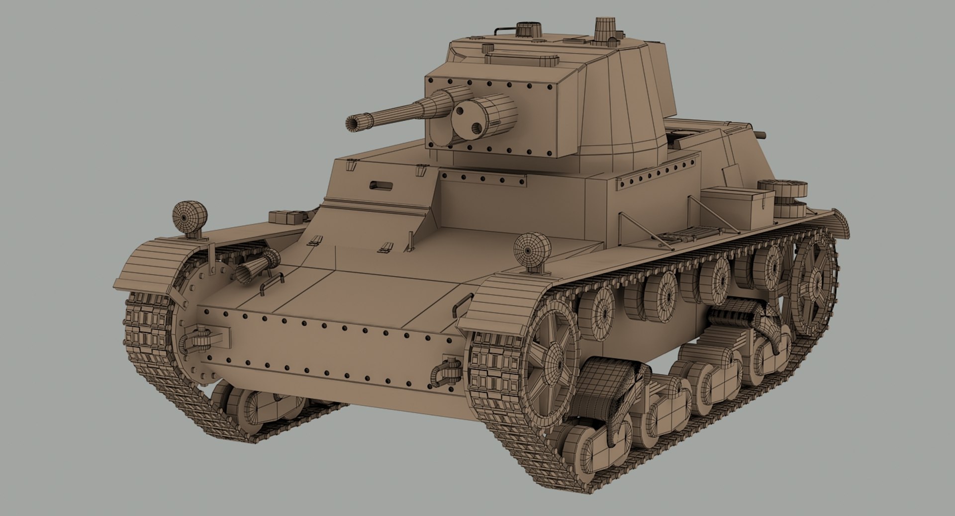 Ww2 Polish Light Tank 3D - TurboSquid 1325684