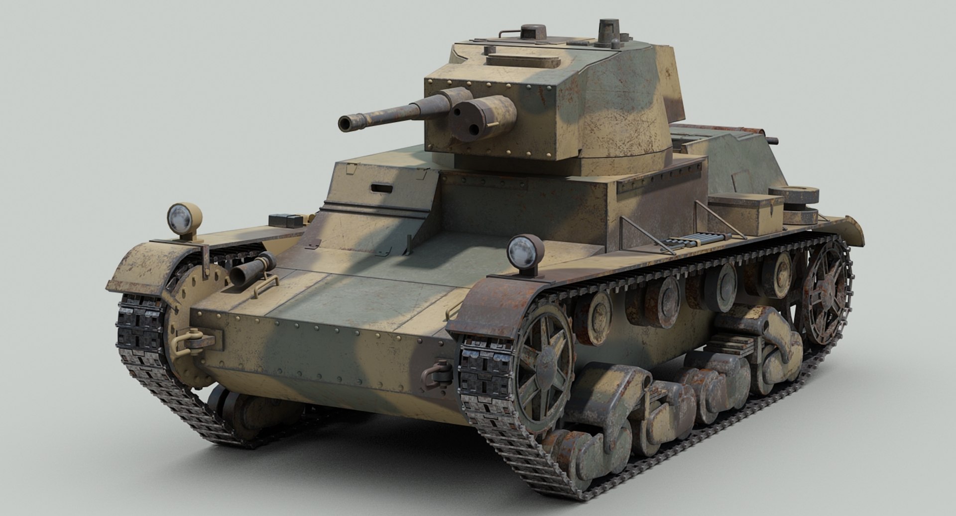 Ww2 Polish Light Tank 3D - TurboSquid 1325684