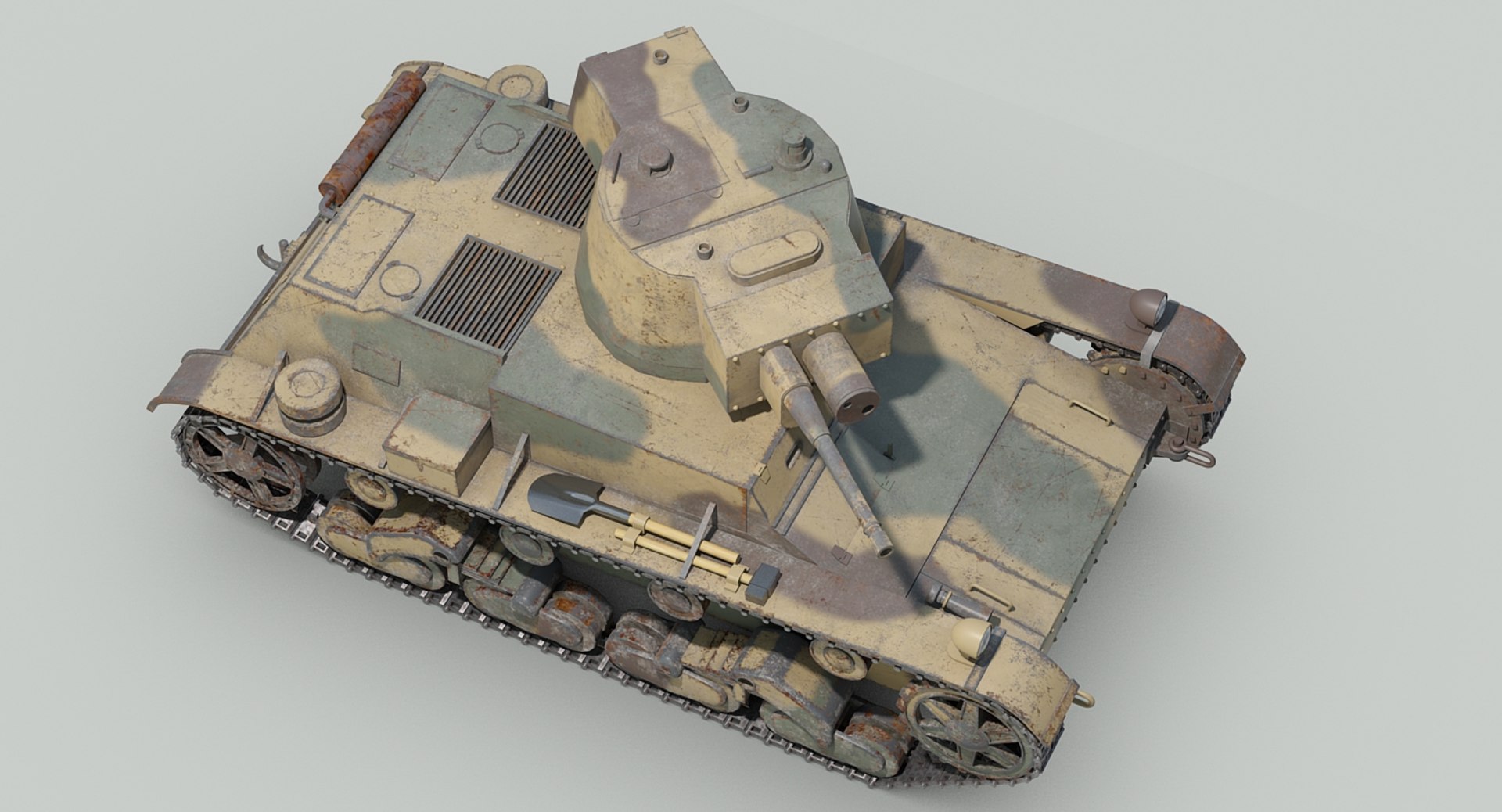 Ww2 Polish Light Tank 3D - TurboSquid 1325684
