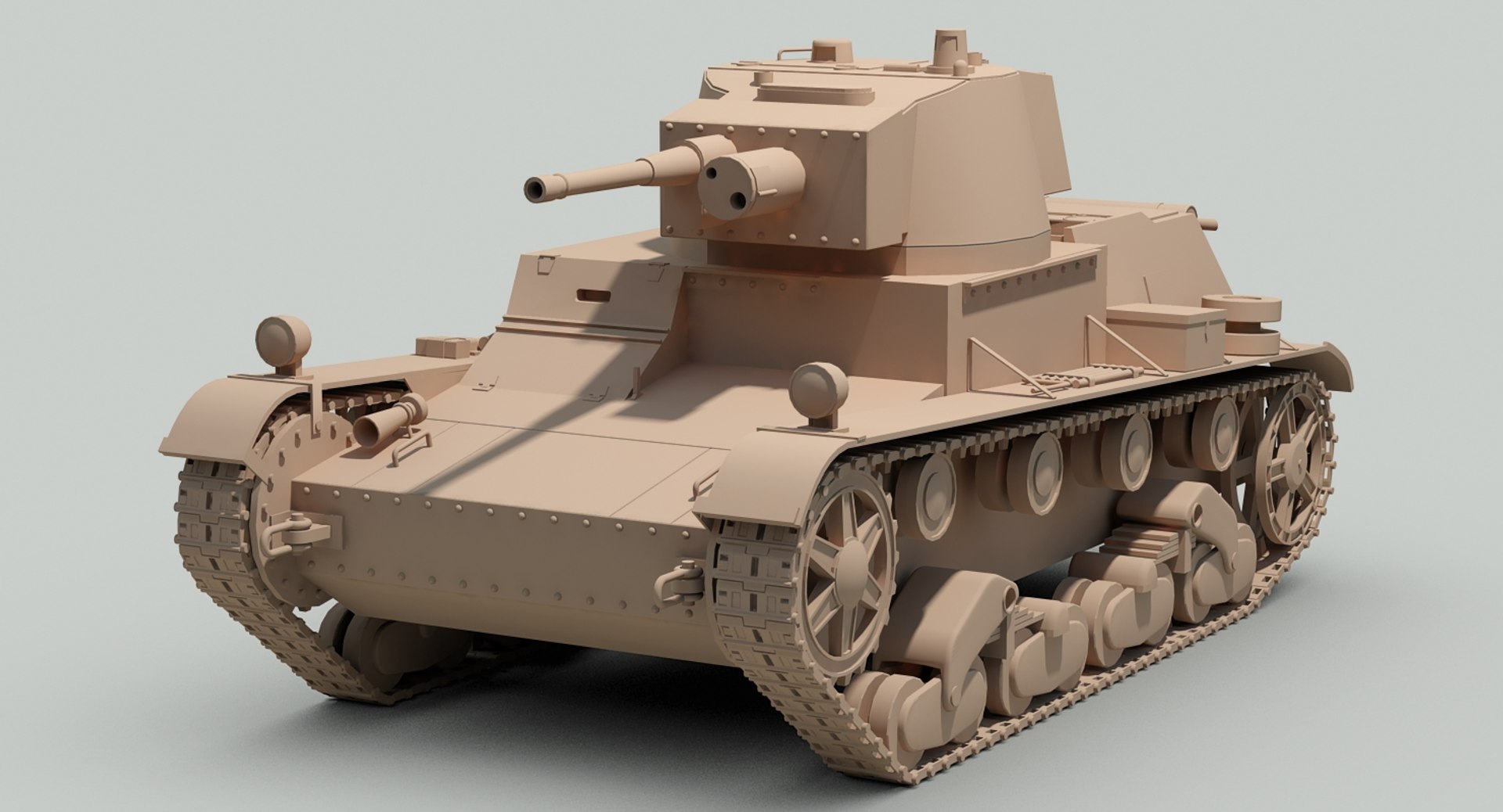 Ww2 Polish Light Tank 3D - TurboSquid 1325684