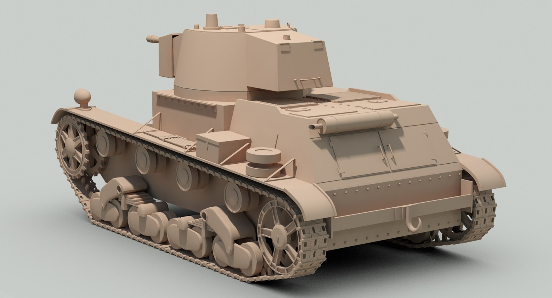 Ww2 Polish Light Tank 3D - TurboSquid 1325684