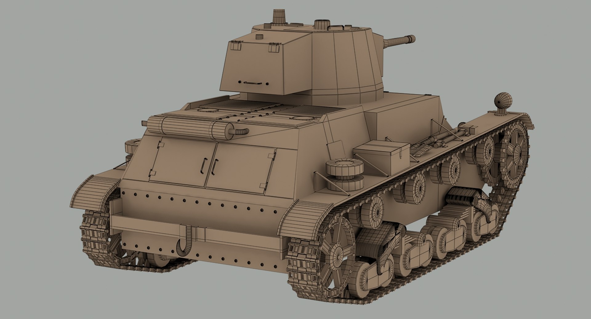 Ww2 Polish Light Tank 3D - TurboSquid 1325684