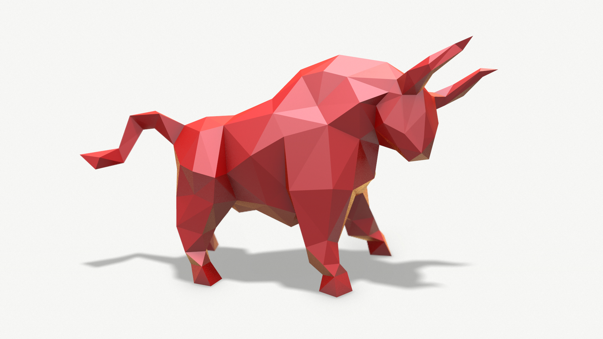 Papercraft Bull Paper 3D Model - TurboSquid 1671059