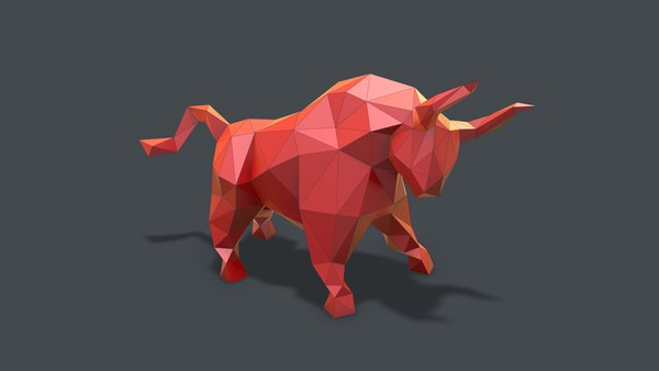 Papercraft bull paper 3D model - TurboSquid 1671059