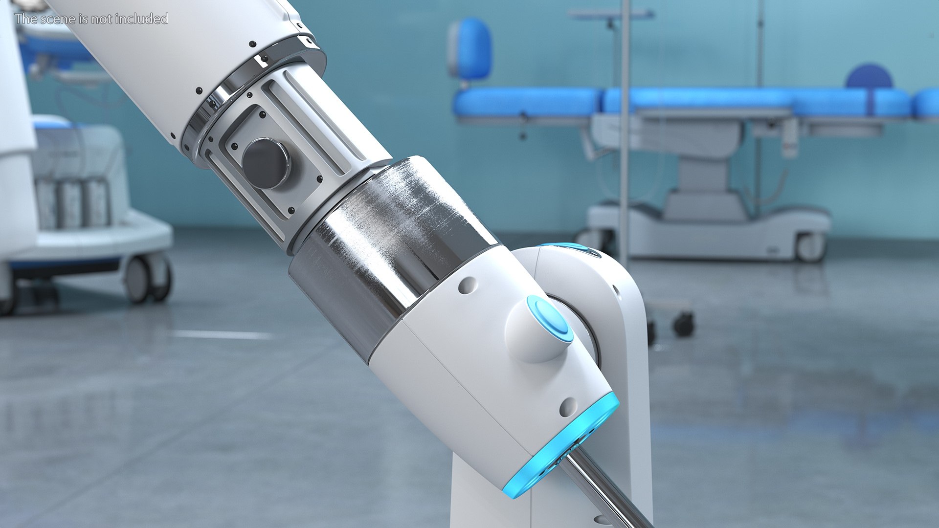 DLR MIRO Medical Versatile Robotic Arm Rigged for Maya model ...