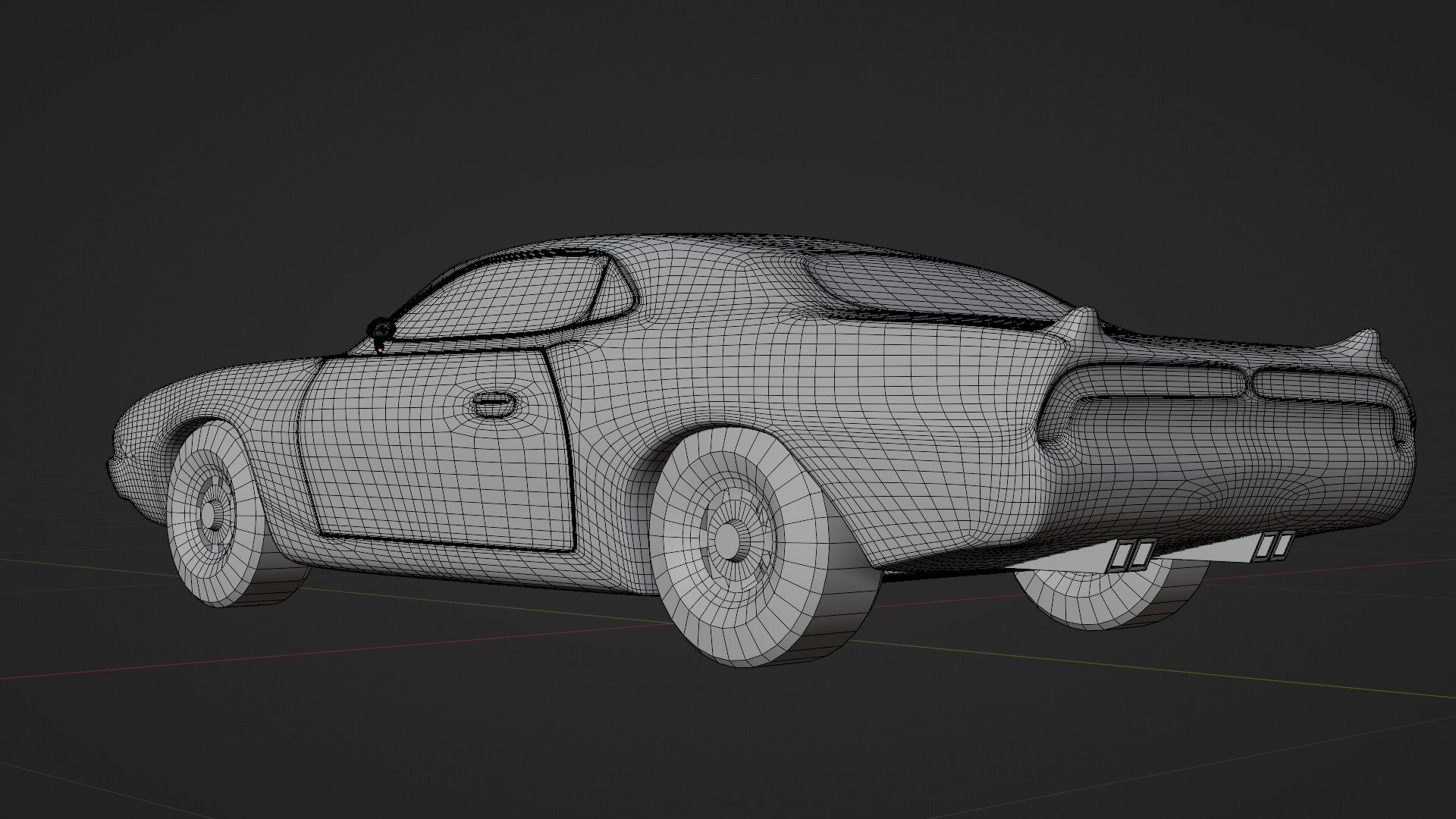 AMERICAN MUSCLE CAR 3D Model - TurboSquid 2228596