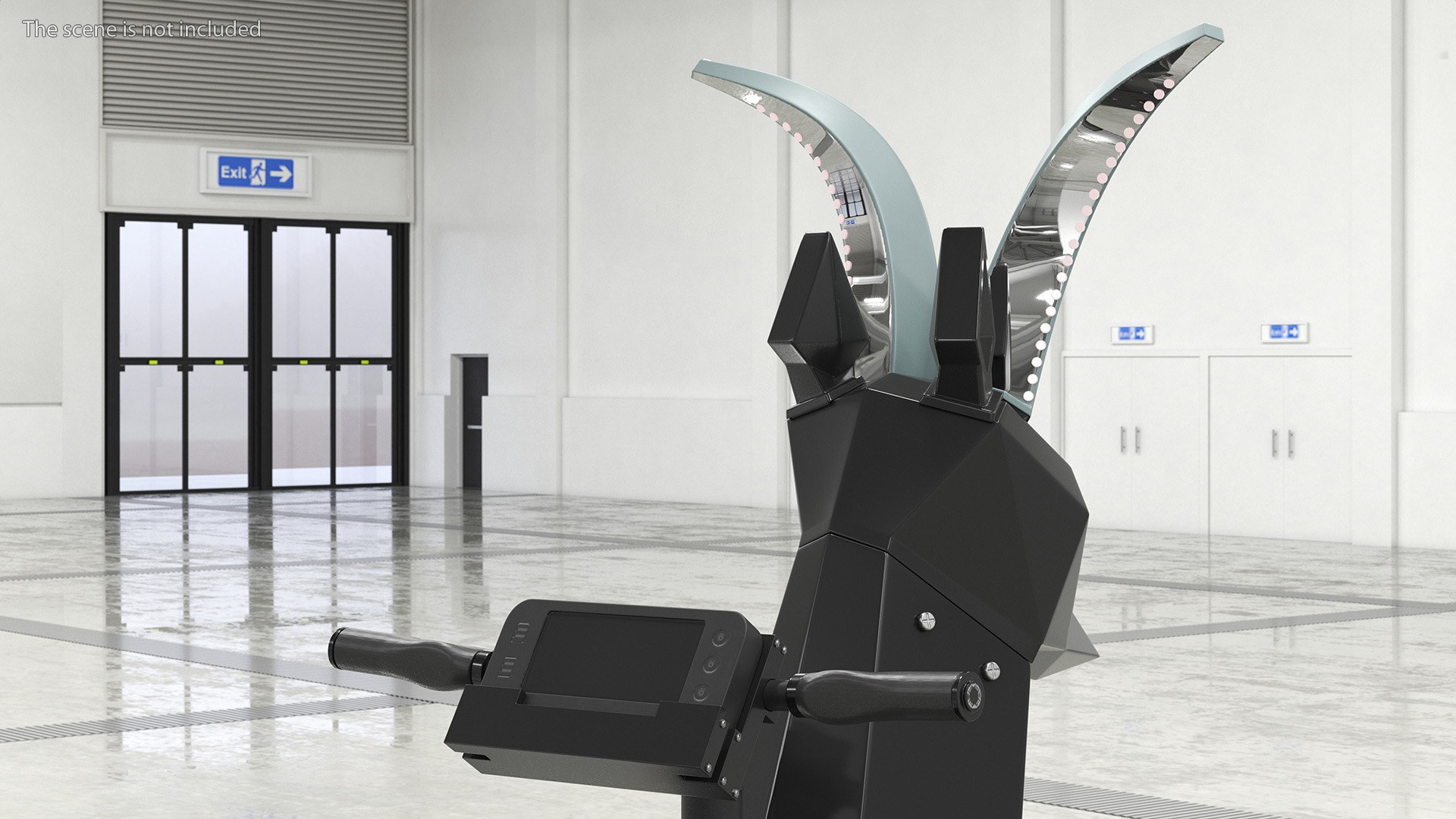 3D Black Ridable Goat Robot Rigged For Maya - TurboSquid 2233031