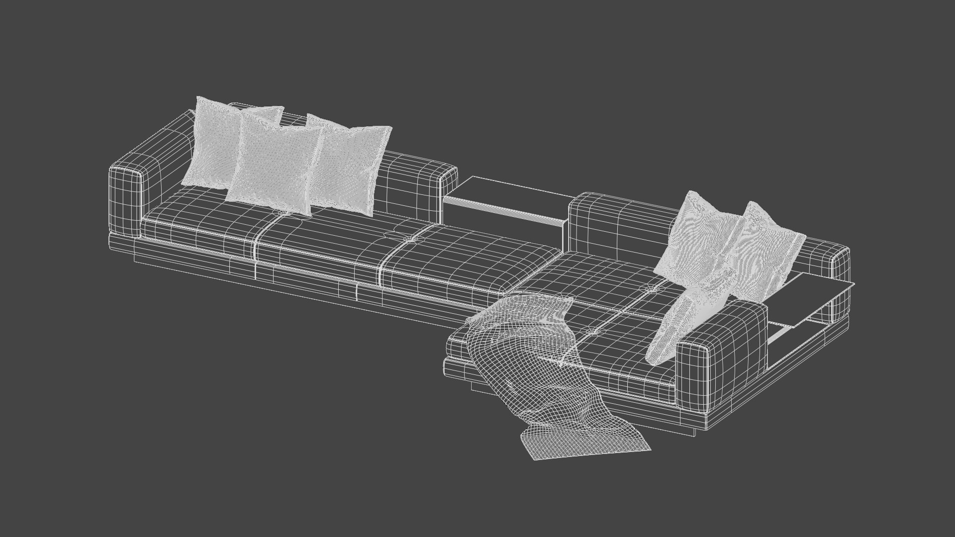Minotti Connery Sofa 3D Model - TurboSquid 2186438