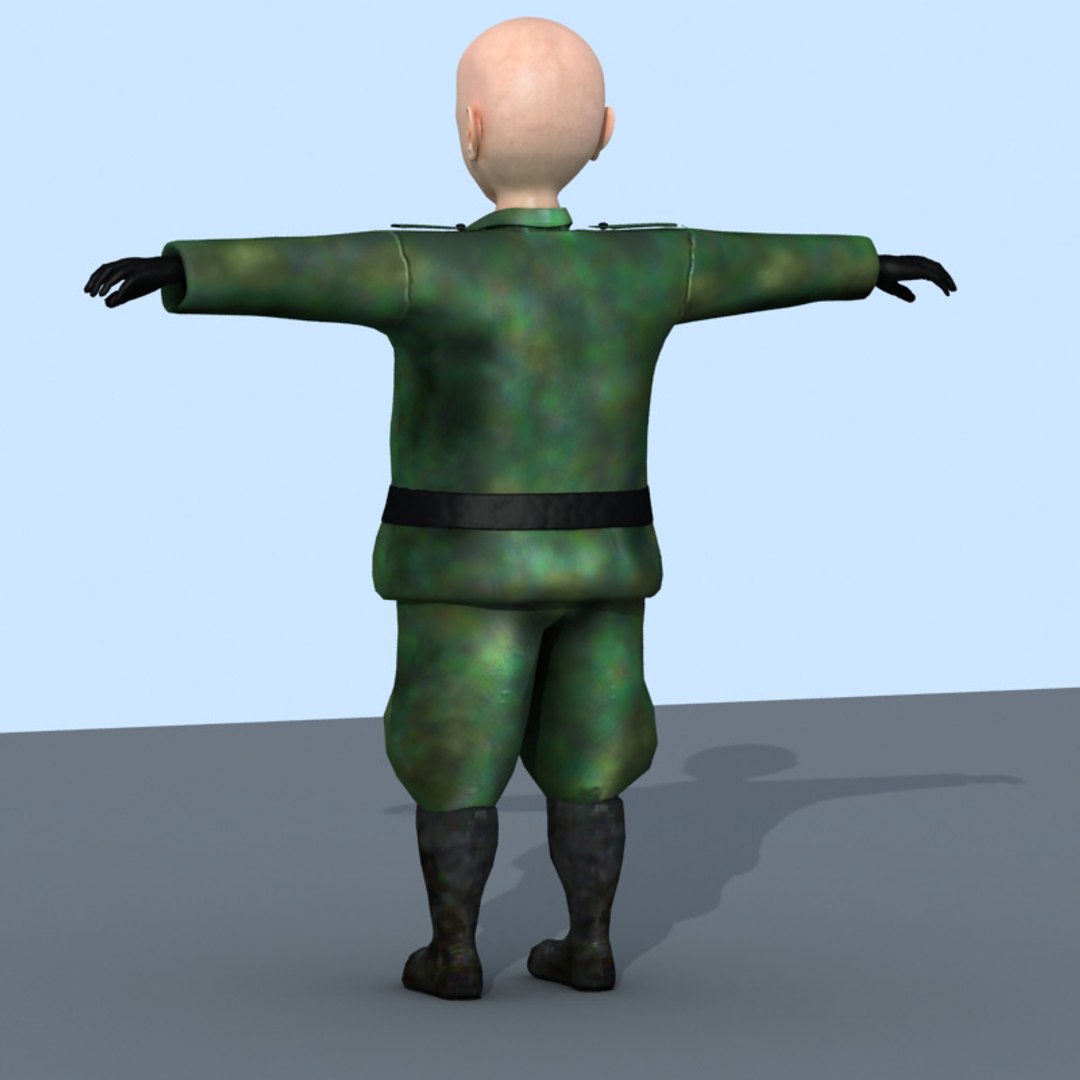 army general 3d max