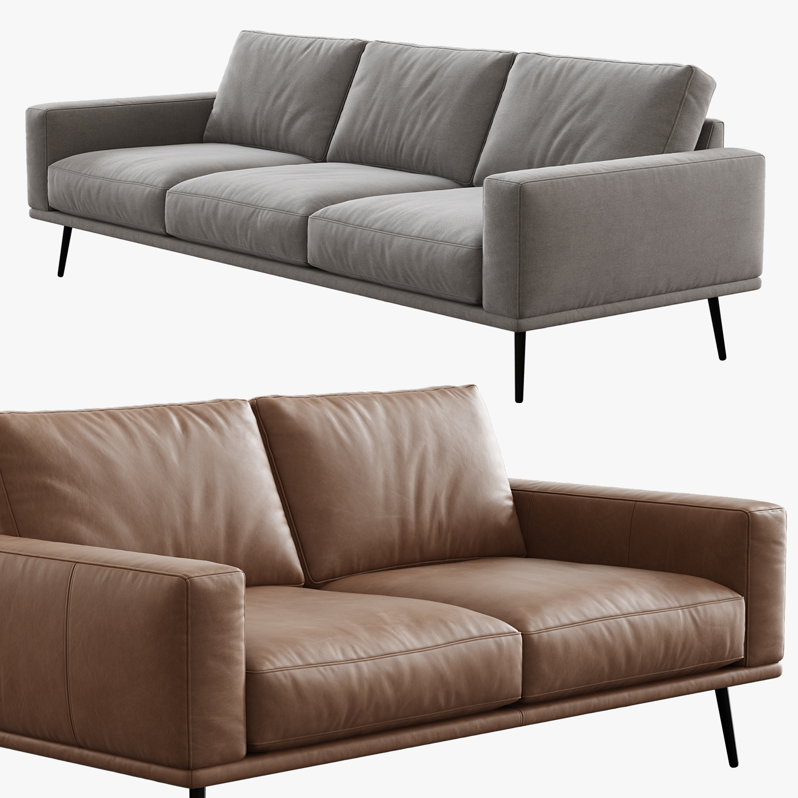 3D boconcept carlton sofa - TurboSquid 1449347