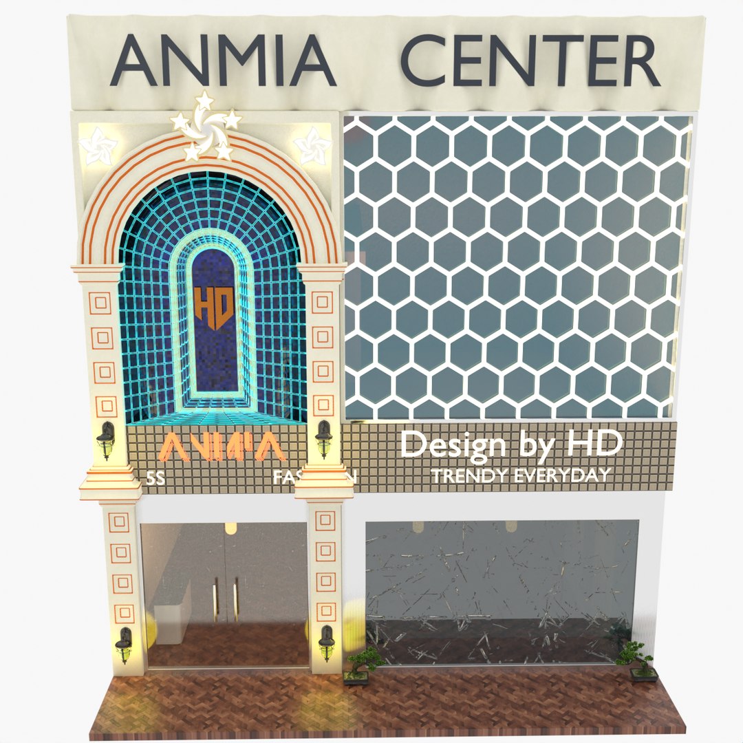 3D Clothing Store model - TurboSquid 2098734