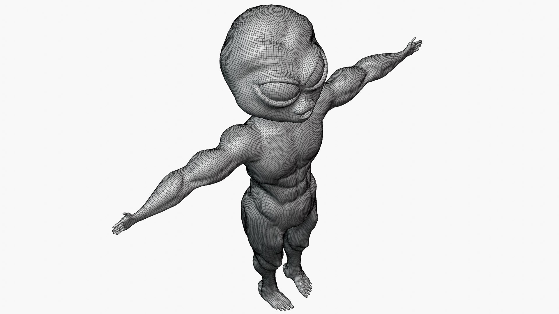 Alien PBR 3D - TurboSquid 1842223