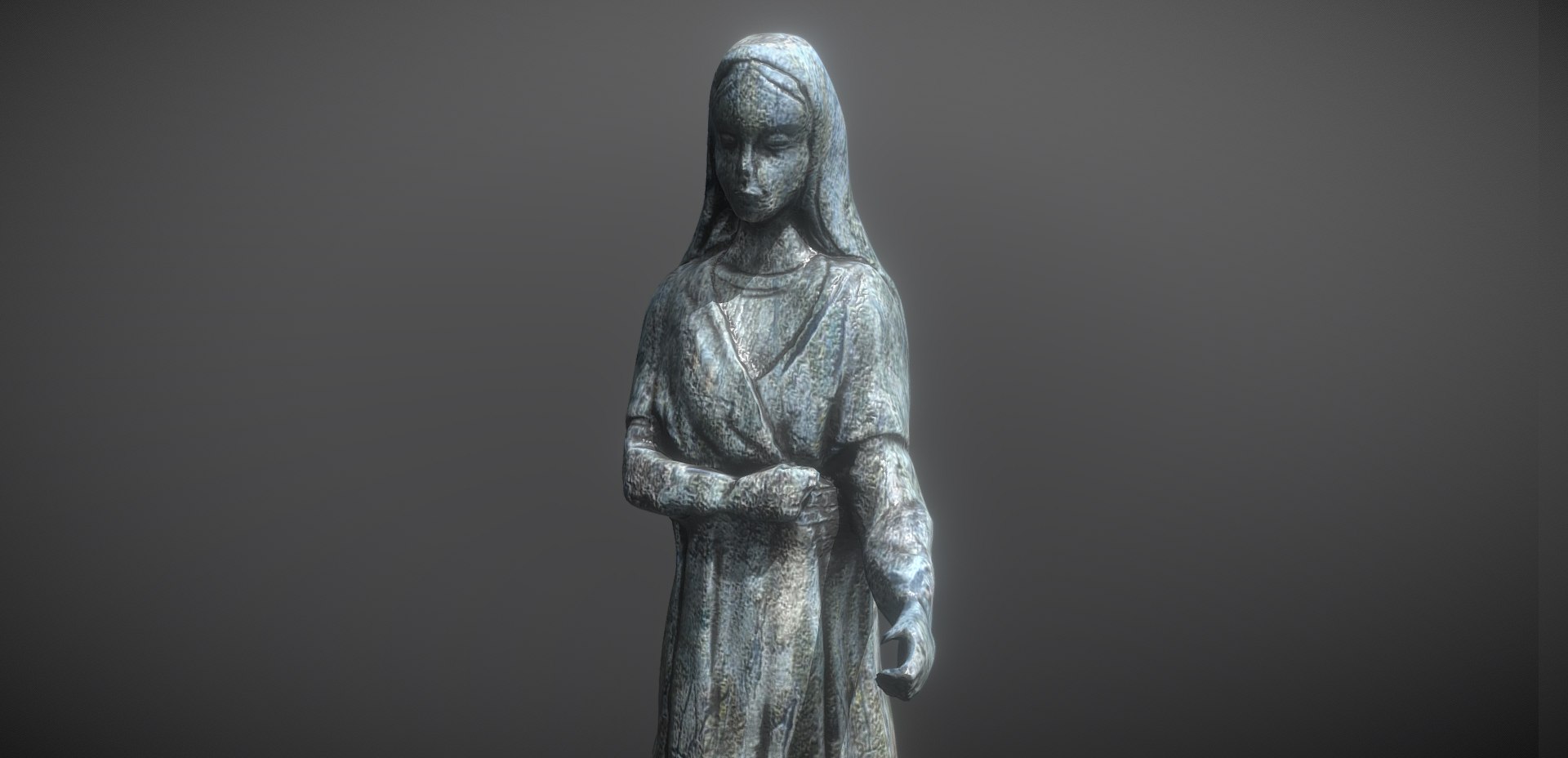 3D cemetery statue model - TurboSquid 1549093
