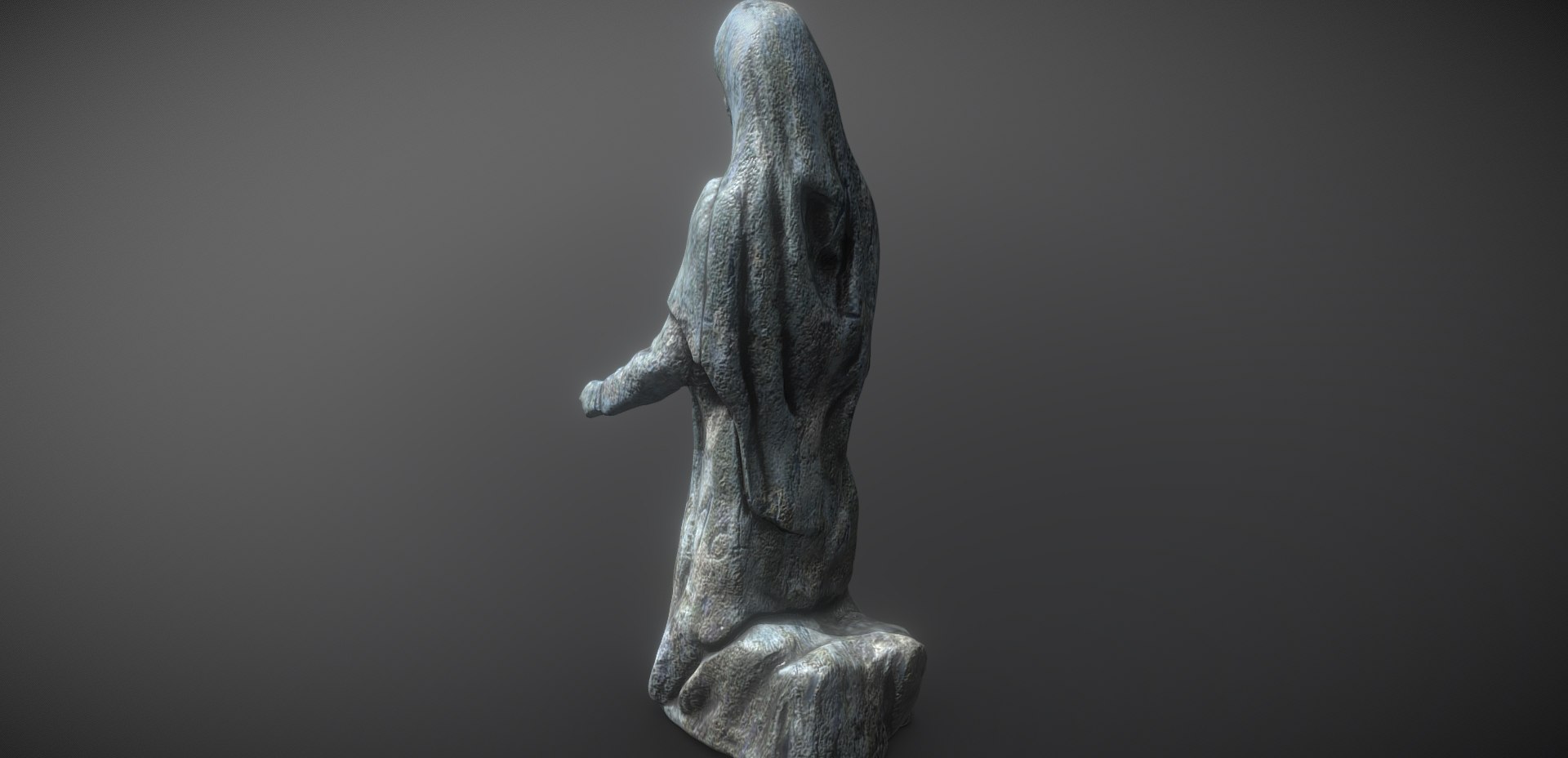 3D cemetery statue model - TurboSquid 1549093