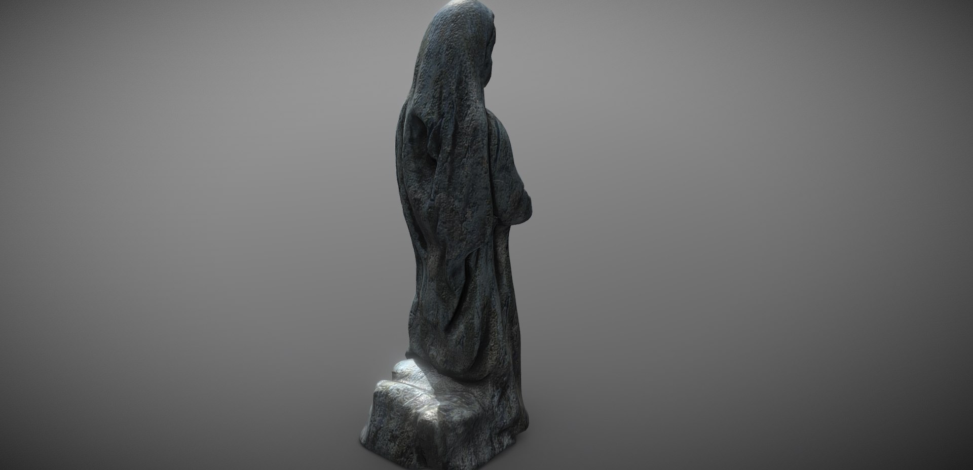 3D cemetery statue model - TurboSquid 1549093