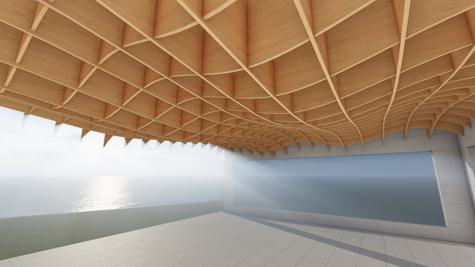 3D Parametric Wavy Waffle Structure - TurboSquid 2026535