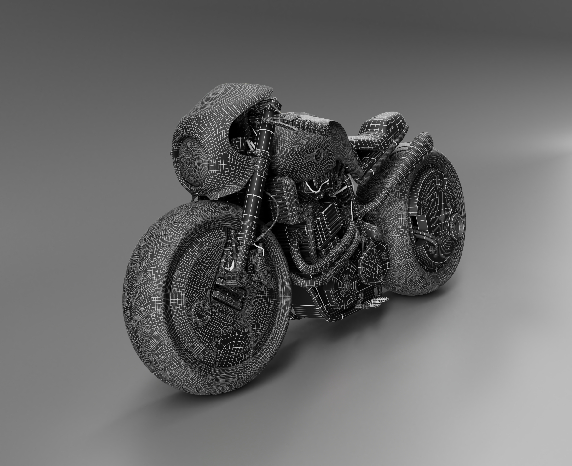 3D motorbike motorcycle - TurboSquid 1683881