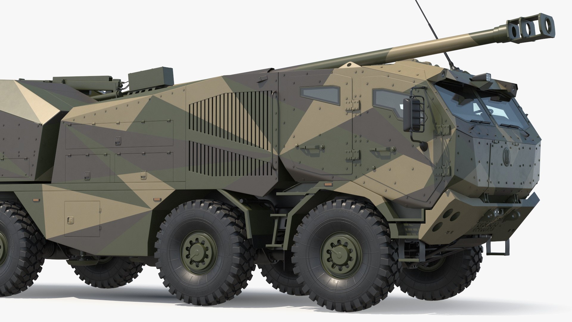 Morana Self-Propelled Howitzer Gun 3D - TurboSquid 2296523