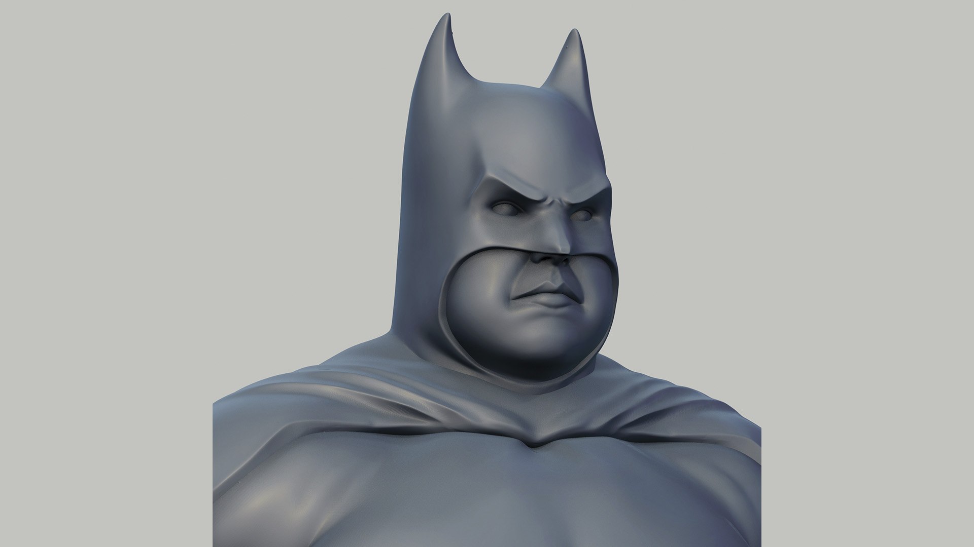 Fat Batman Model - TurboSquid 2457509