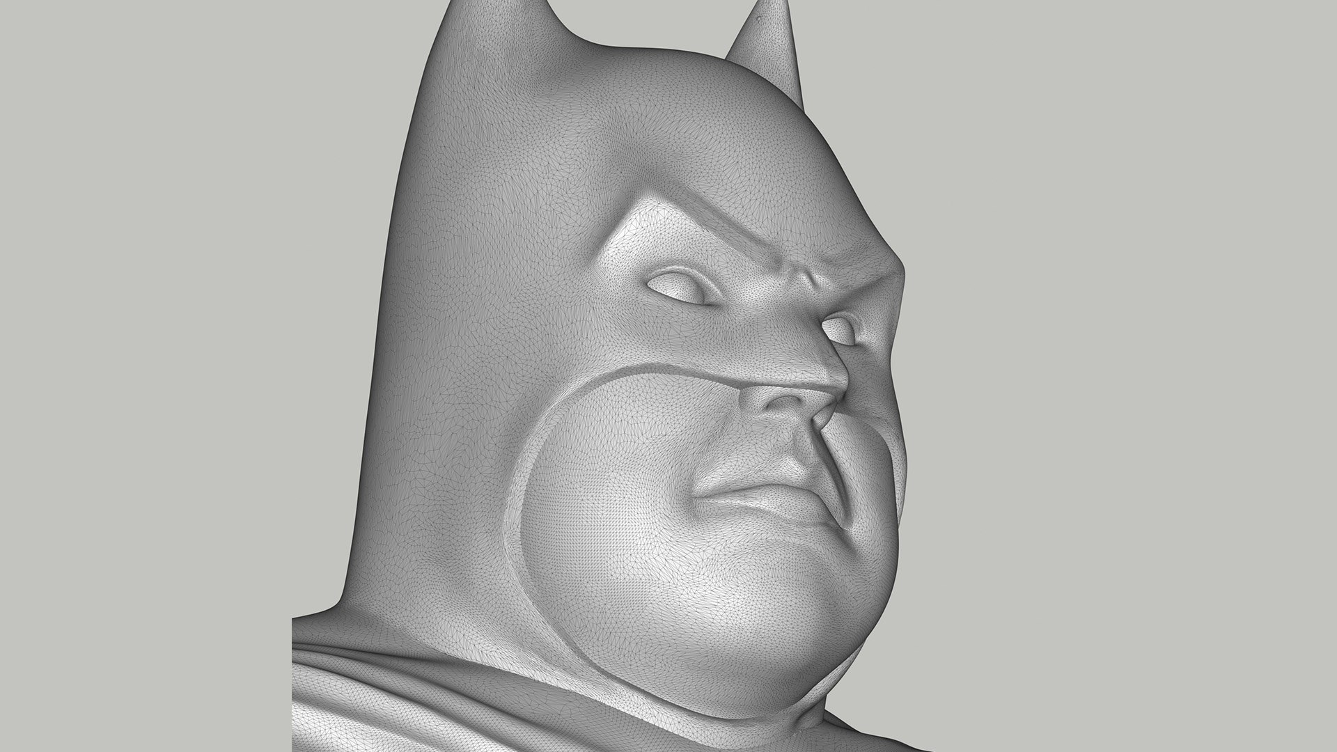 Fat Batman Model - TurboSquid 2457509