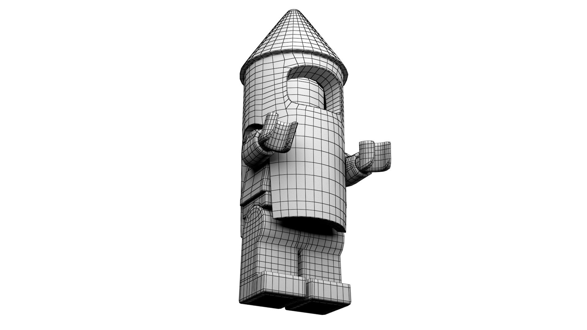 Lego Fireworks Guy 3d Model 3D - TurboSquid 1733122