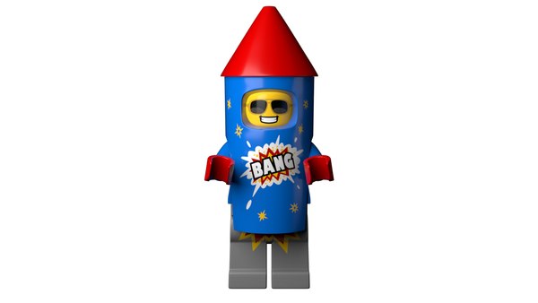 Lego Fireworks Guy 3d Model 3D - TurboSquid 1733122