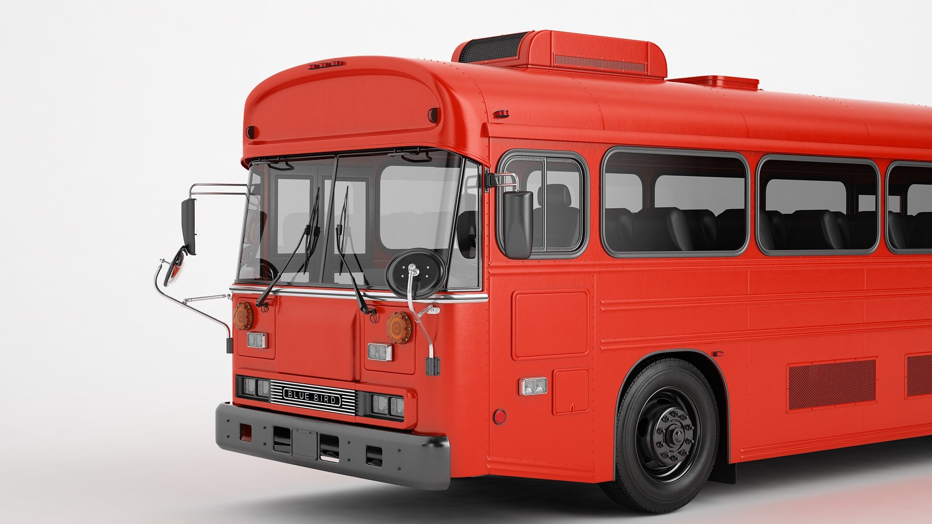 3D Model Bus 2000 Blue - TurboSquid 1614518