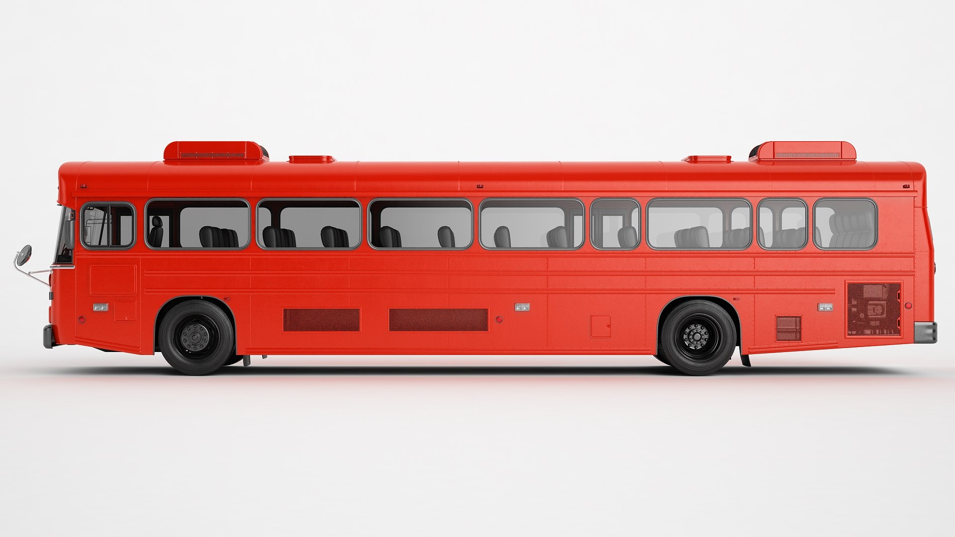 3D Model Bus 2000 Blue - TurboSquid 1614518